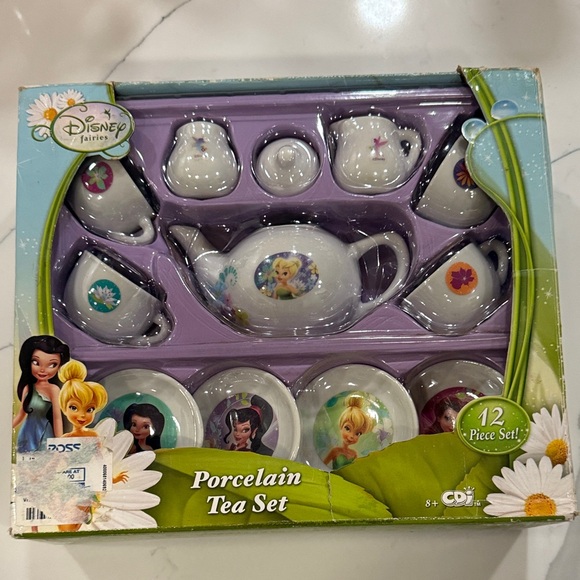 Disney | Toys | Disney Fairies 2 Piece Porcelain Tea Set | Poshmark